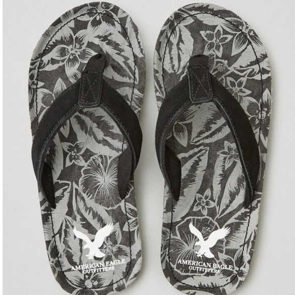 American Eagle Leather Flip Flops
